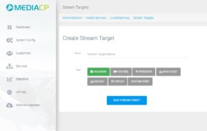 Wowza Media Control Panel - Media Control Panel