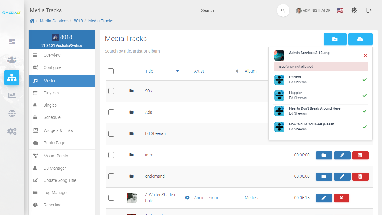 What's new in 2.12 - Media Control Panel