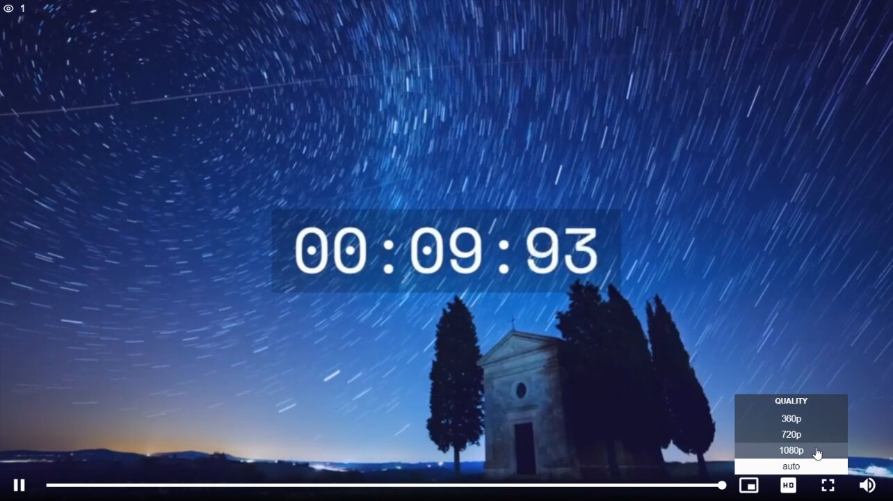 Stream Transcoding (ABR) - Media Control Panel